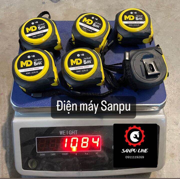 Thước Cuộn Thép 3M, 5M, 7,5M Cao Cấp Chịu Nhiệt, Chống Gỉ Sét Trong Môi ...