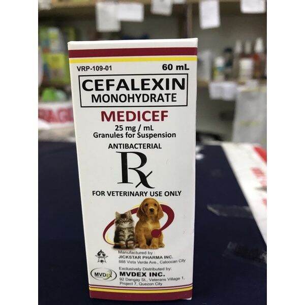 Medicef Cefalexin Suspension for Pets 60ml | Lazada PH