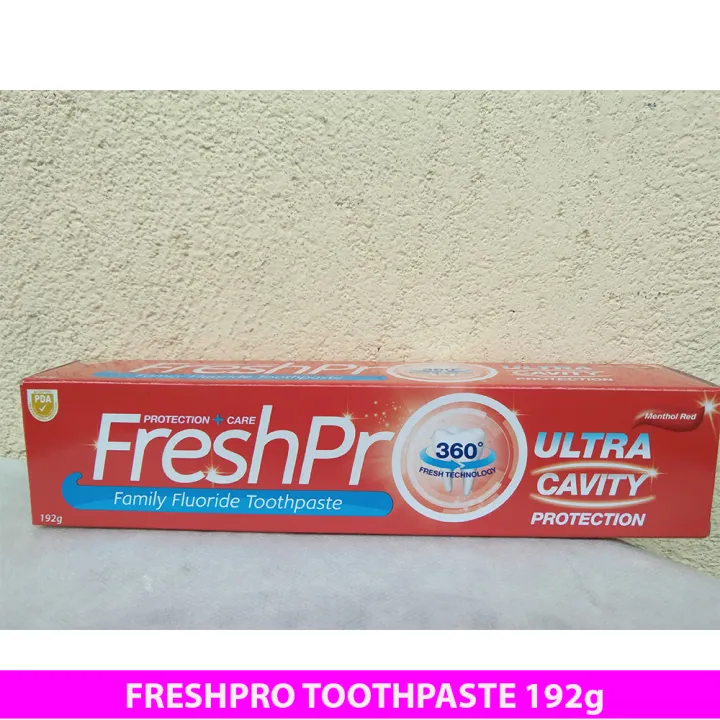 FRESH PRO TOOTHPASTE 192grams (AVON) Ultra Cavity 10-in-1 Protection ...
