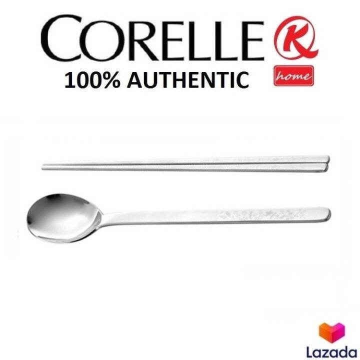 CORELLE Coordinates Spoon & Chopsticks Set HERB | Lazada PH