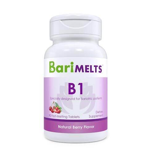 [US] BariMelts B1, Dissolvable Bariatric Vitamins, Natural Berry Flavor ...