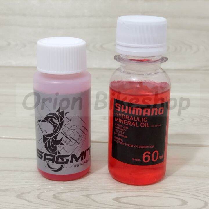 Mineral Oil Shimano Hydraulic Brake Sagmit Fluid Bleed Oil 60ml | Lazada PH