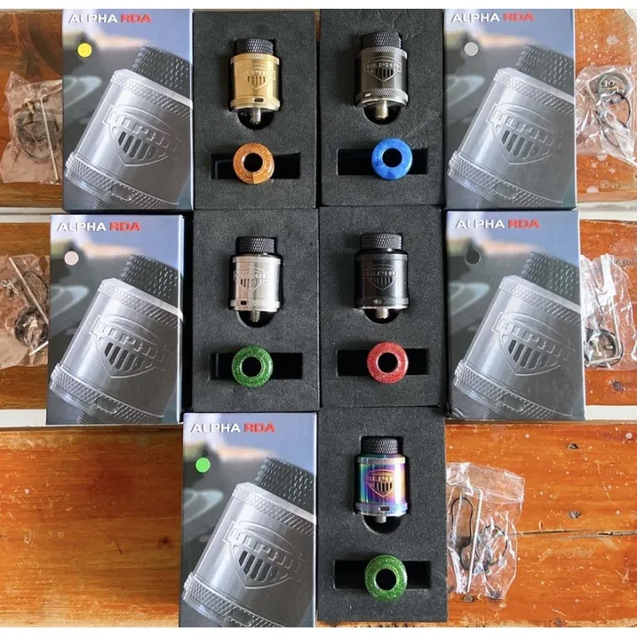 ALPHA RDA DUAL COIL SQUONK ATOMIZER 24MM (LEGIT | Lazada PH