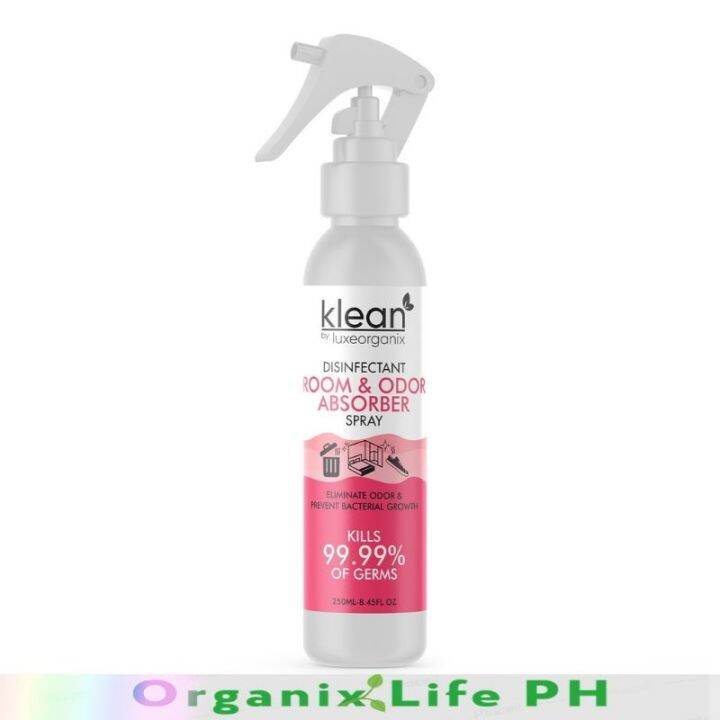 KLEAN Antibacterial Room Spray And Odor Absorber 250ml | Lazada PH