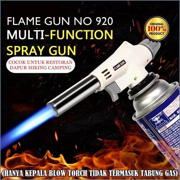 PROMO flame gun pemantik alat las bakar alat bakar api bbq fire blow ...