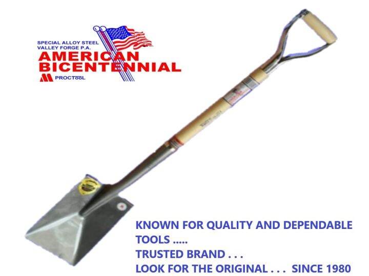 AMERICAN BICENTENNIAL "CLASSIC-ORIGINAL" SERIES CHROME HANDLE SPADE No ...