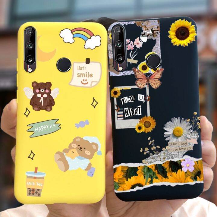สำหรับ Huawei Y7p 2020เคส ART-L28 ART-L29หมีน่ารักเคสลายการ์ตูนปลอก ...