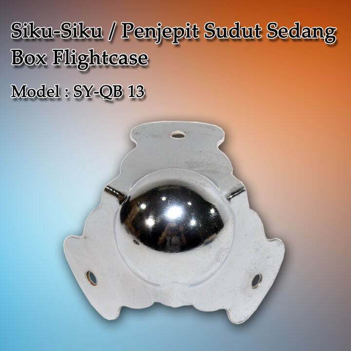 (40 Pcs) Siku-Siku Sudut Bulat Kecil Box Flightcase - Hard Case SY-QB13 ...