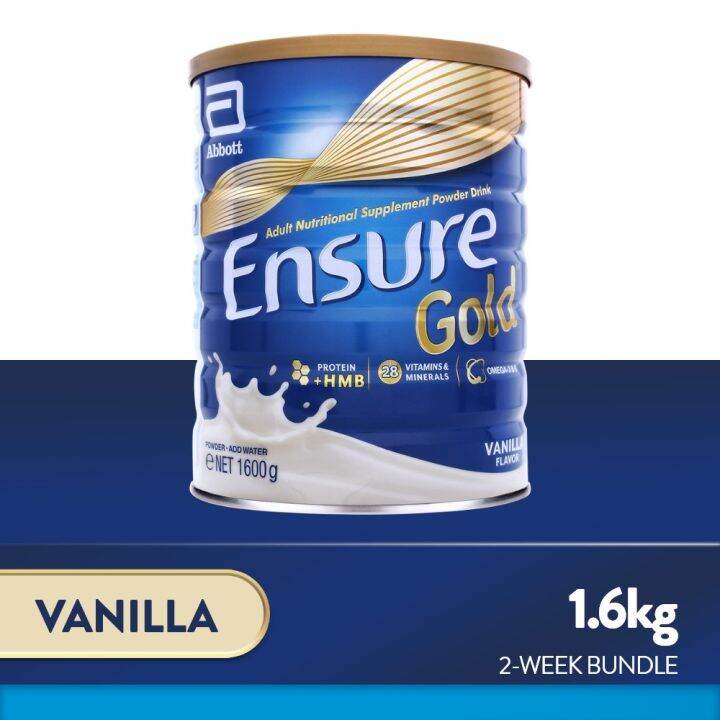 Ensure Gold Powdered Adult Nutritional Supplement Drink Vanilla 1.6KG ...