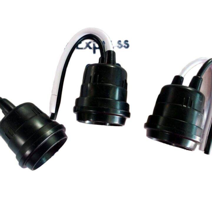 NPV ขั้วยางกันน้ำ E27 สีดำ ทำจาก PVC คุณภาพดี ขั้วกันน้ำ ขั้วยาง ขั้วหลอด ขั้วห้อยยางกันน้ำ ขั้ว ...