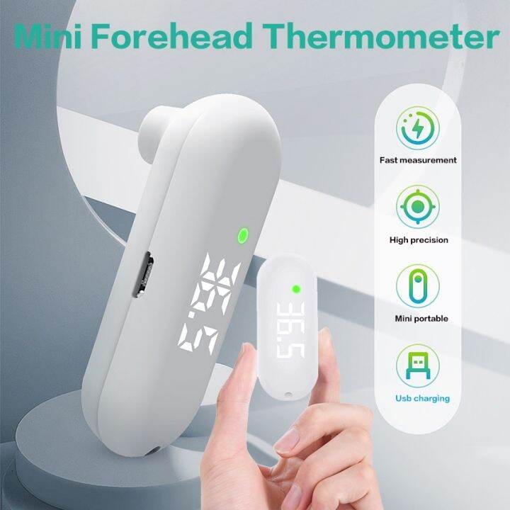 Rechargeable Infrared Forehead Thermometer USB Non-Contact | Lazada PH