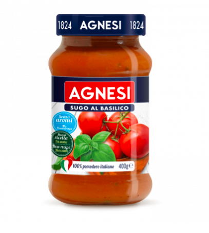 AGNESI SUGO AL BASILICO 400G / Pasta Sauce / Sos Pasta | Lazada