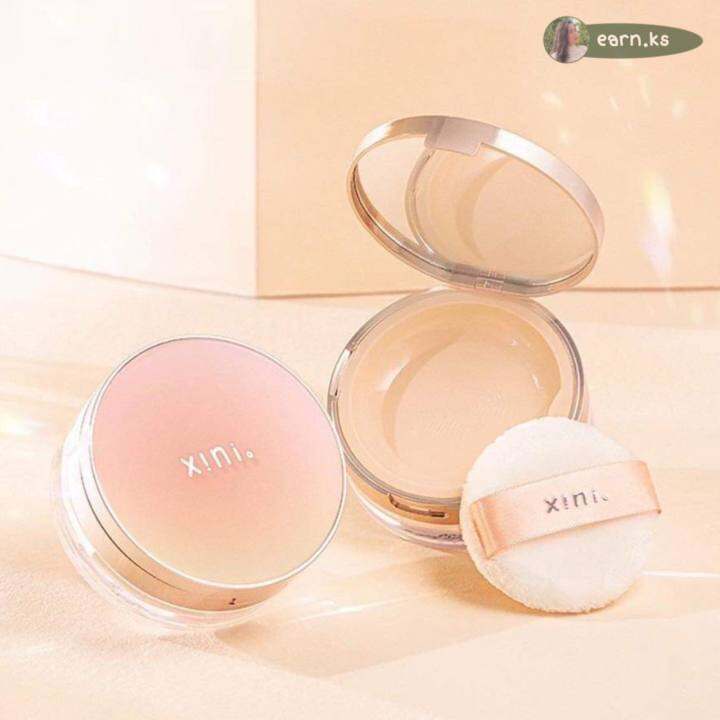 [พร้อมส่ง] XINI แป้งบล็อค แป้งฝุ่นคุมมัน เครื่องสำอางติดทน กันน้ำ กัน ...