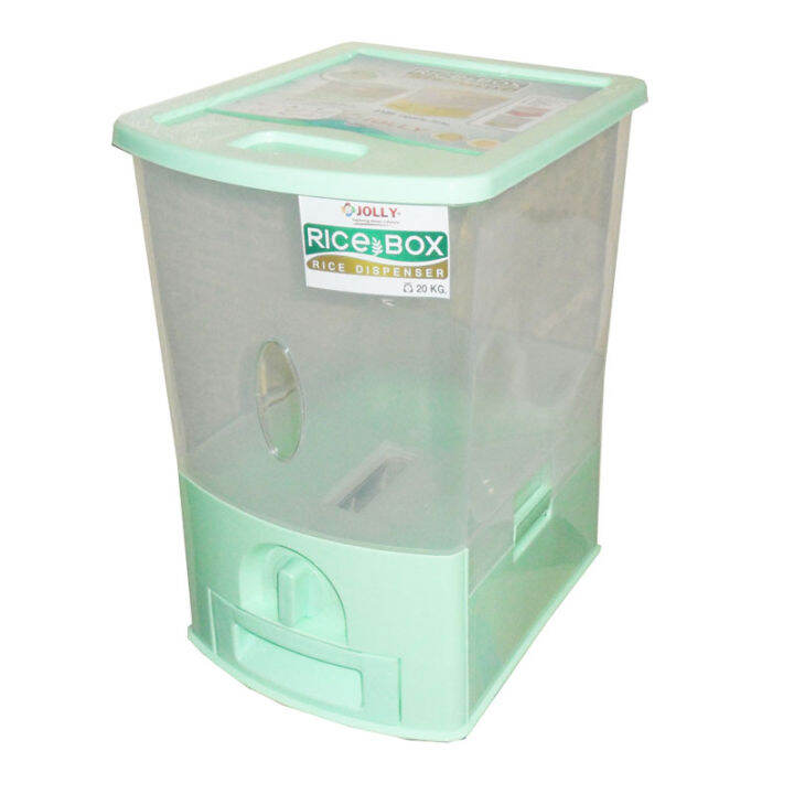 RICE DISPENSER 186 JOLLY RICE BOX 20 KG | Lazada PH