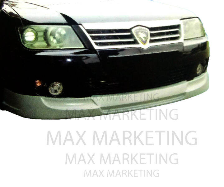 B1521 PROTON WAJA 2007 FACELIFT FRONT SKIRT FIBERGLASS SKIRT LIP ...