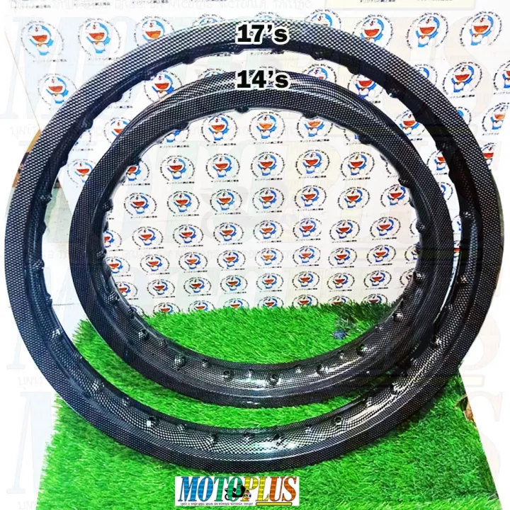 Alloy Rim 14's 17's - 1.40 1.60 1.85 CARBON , CHROME / SILVER by ...