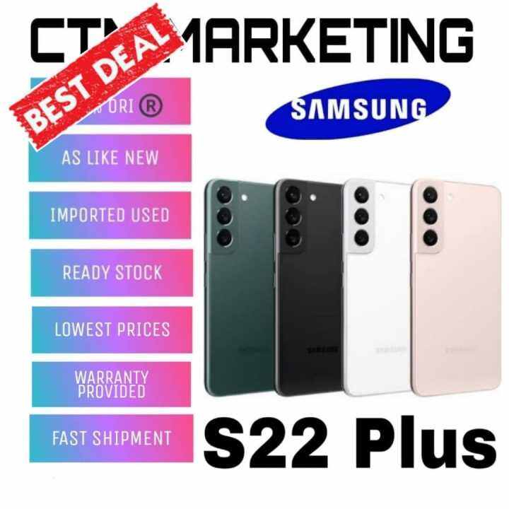 [Ready Stock] 100% Original SAMSUNG S22 Plus 5G 95% Like New ...