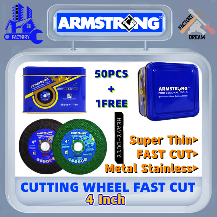 Armstrong Original Cutting Disc 4 Inch Super Thin Cut Off Wheel Fast ...