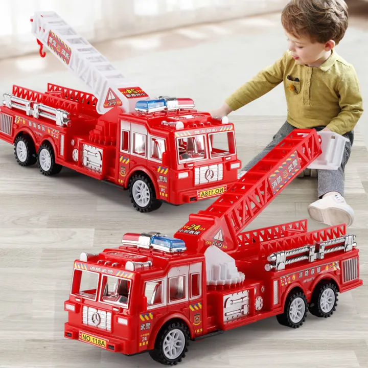 Fire Truck Engine Fireman Bomba Toy lori bomba Fire Truck Engine ...