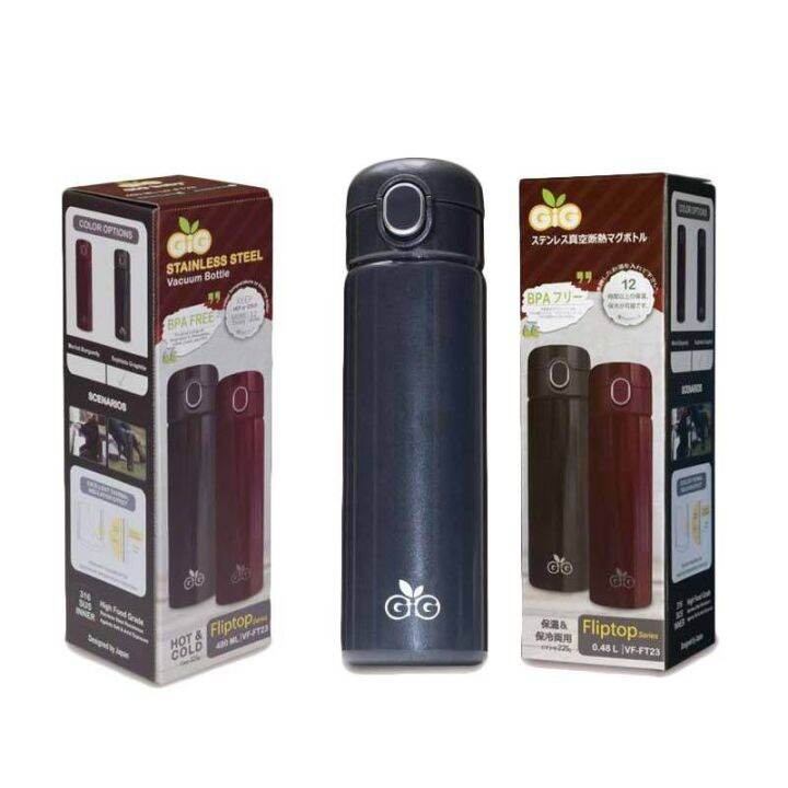 Gig Baby Flip Top Vacuum Flask Thermos Fliptop 480ml | Lazada Indonesia