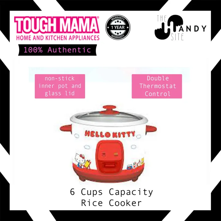 Tough Mama Hello Kitty Rice Cooker 1.2L Capacity RTRC12-1G | Lazada PH