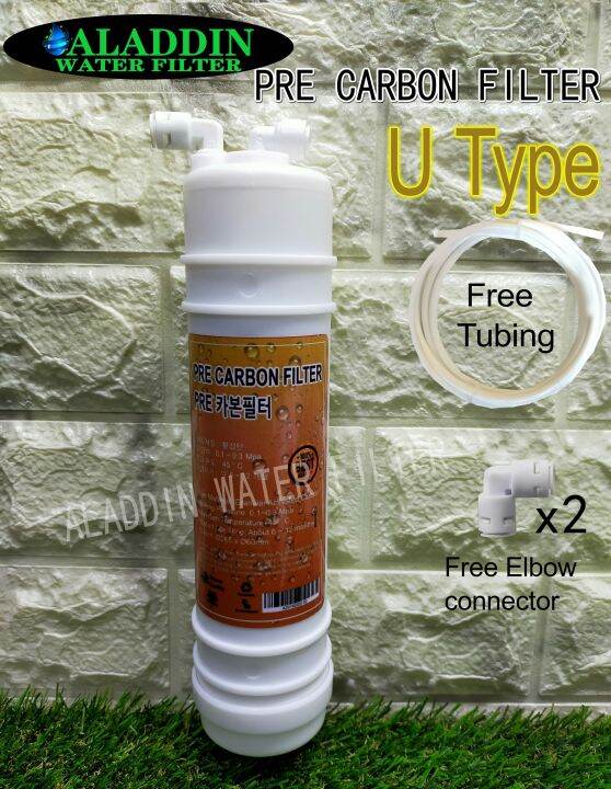 PRE CARBON FILTER 10" U type Filter Replacement | Lazada