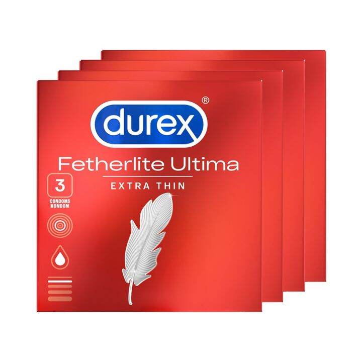 Durex Fetherlite Ultima 3s Set of 4 | Lazada PH