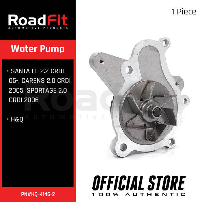 H&Q HQ-K146-2 Water Pump for HYUNDAI SANTA FE 2.2 CRDI 05-, KIA CARENS ...