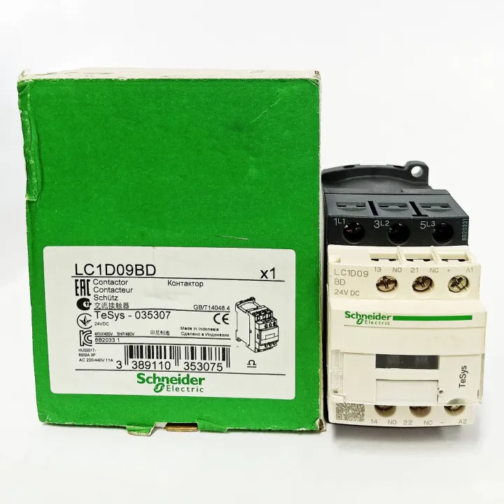 แมกเนติก Schneider CONTACTOR : LC1-D09BD 24VDC | Lazada.co.th