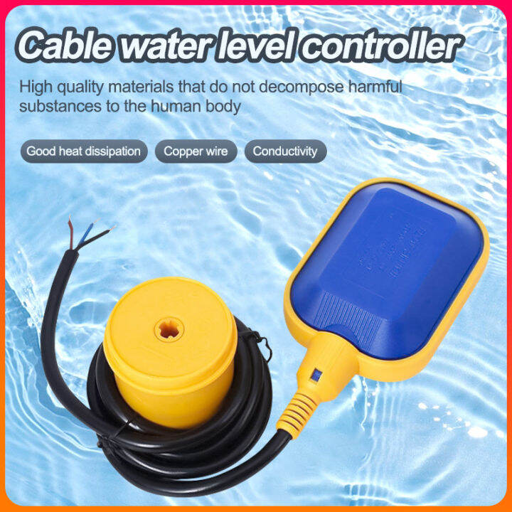 🔥 1M Cable Type Float Switch Liquid Fluid Water Level Controller Sensor | Lazada PH
