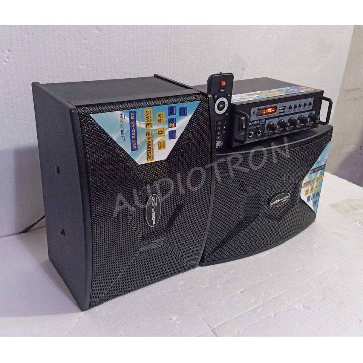 Astron Amplifier with Speaker Set DB Audio Set 502-45 BT | Lazada PH