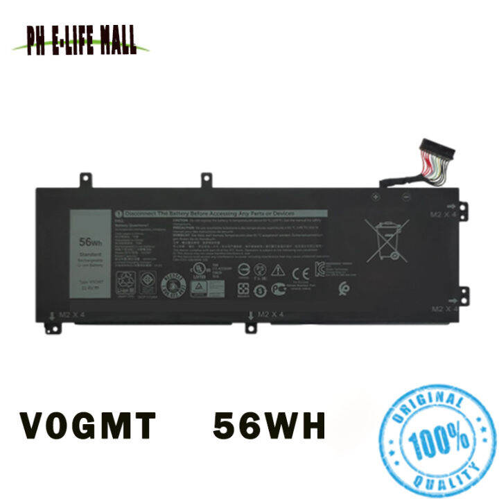 Original V0GMT laptop battery for Dell G7 17 7700 for Dell Inspiron 15 ...