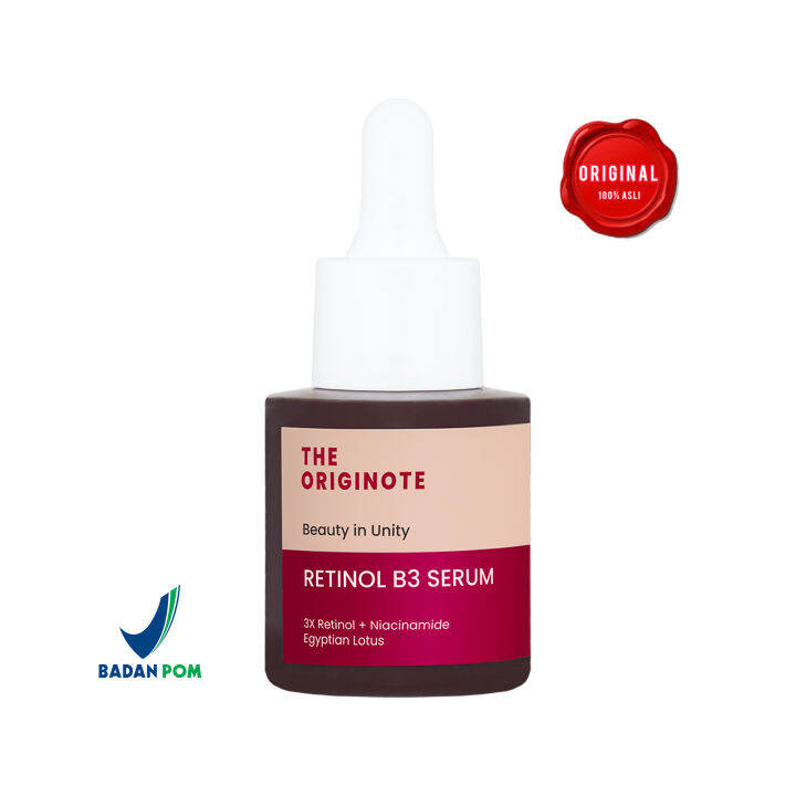 The Originote Retinol B3 Niacinamide - Anti aging Anti Oksidan Serum ...