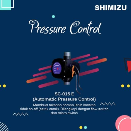Automatic Pressure Control Shimizu SC - 015 E / Otomatis Pompa Booster | Lazada Indonesia