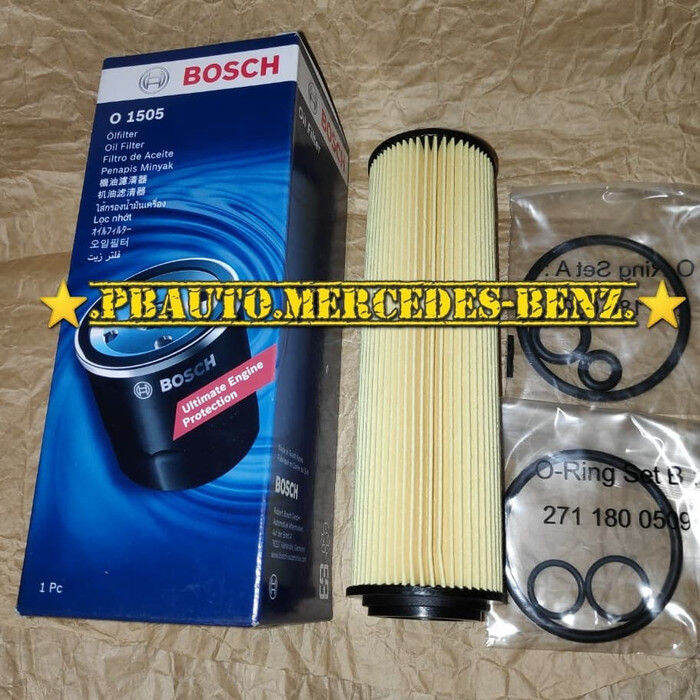 Filter Oli m271 w203 w211 (Kompressor) BOSCH Mercedes Benz Merk Bosch ...