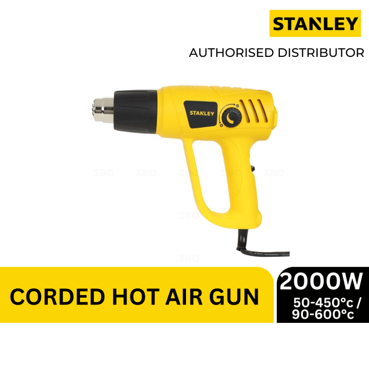 Stanley 2000W Heat Gun 50 - 600°C STEL670-B1 | Lazada Singapore