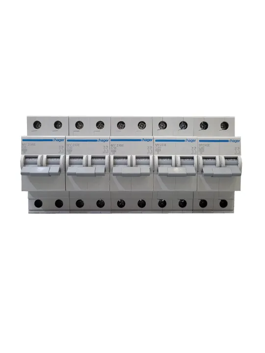 Hager 4.5KA 2Pole MCB (6A,10A,16A,20A,40A,63A) | Lazada