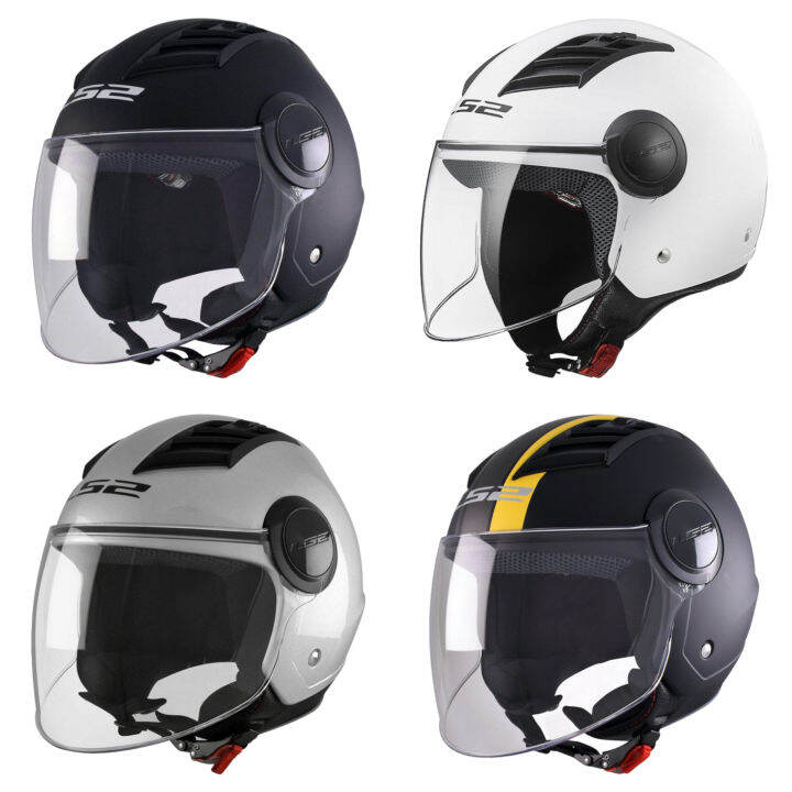LS2 AIRFLOW OF562 HALF FACE HELMET (ORIGINAL) | Lazada PH