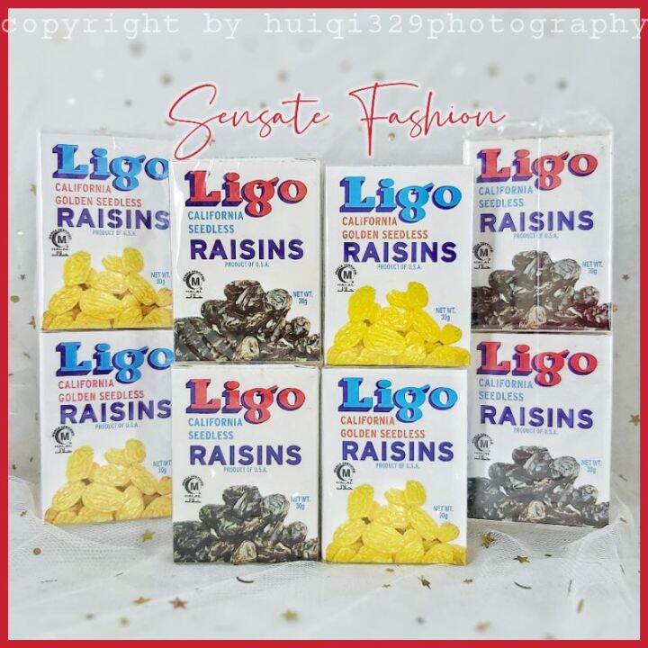Ligo California Golden Seedless Raisins 30g Product of USA | Lazada