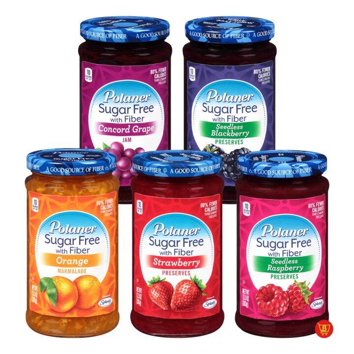 Polaner Sugar-Free Fruit Spreads with Fiber 383g | Lazada PH