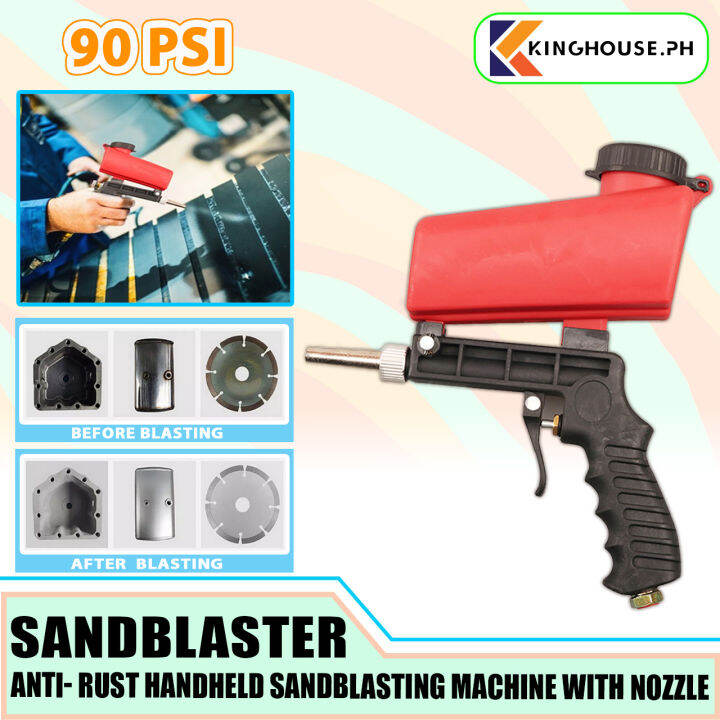 Original Rust & Dirt Remover 90 PSI Pneumatic Handheld Sandblasting ...