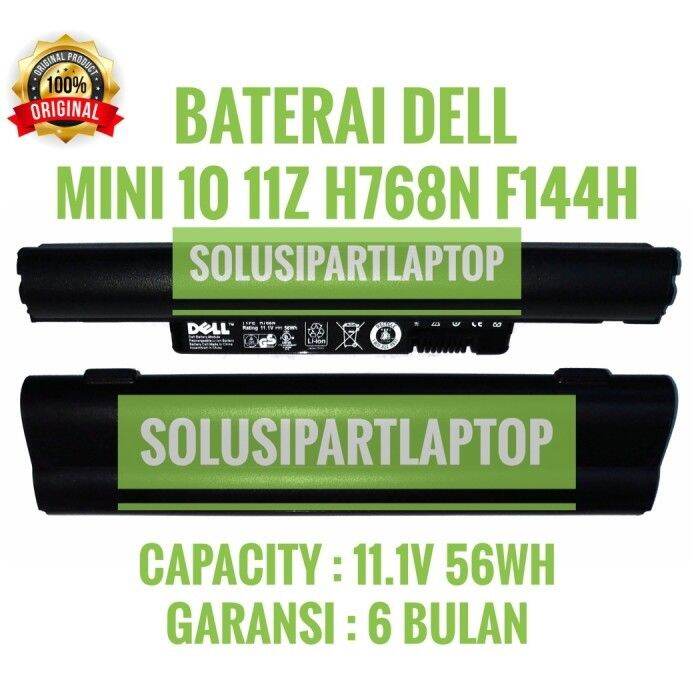 Baterai Laptop DELL Inspiron Mini 10 10V 1011 Series ORI | Lazada Indonesia