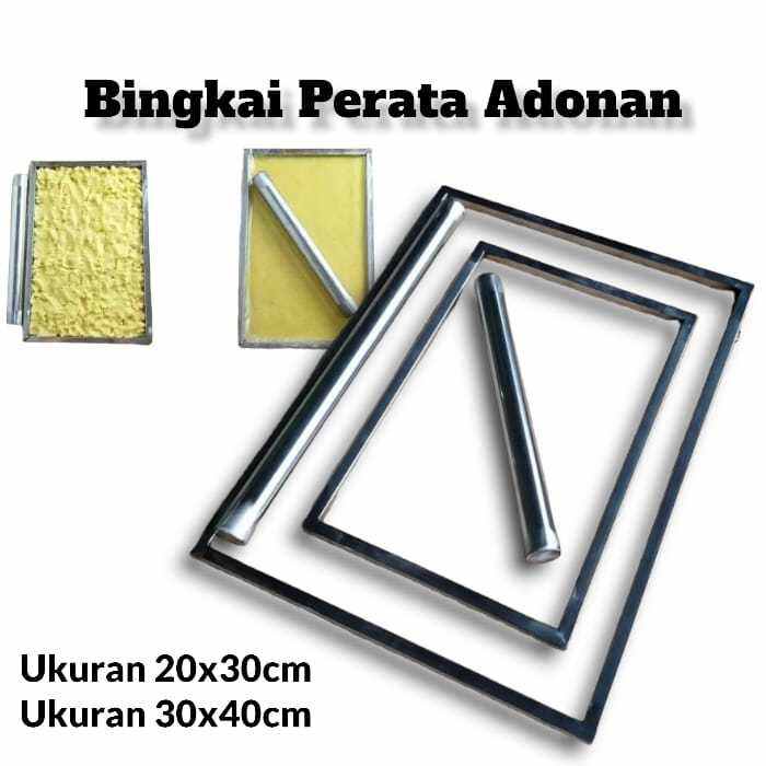 Bingkai Perata Adonan Kue Bingkai Stainless | Lazada Indonesia