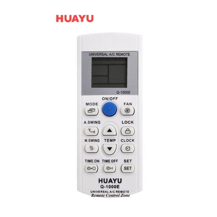 Universal Aircon Remote Control Original Huayu Q-1000E | Lazada PH