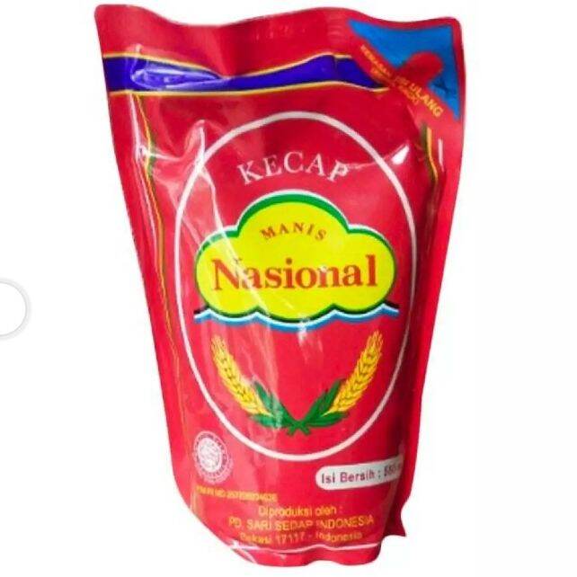 kecap manis nasional 580 ml refill | Lazada Indonesia
