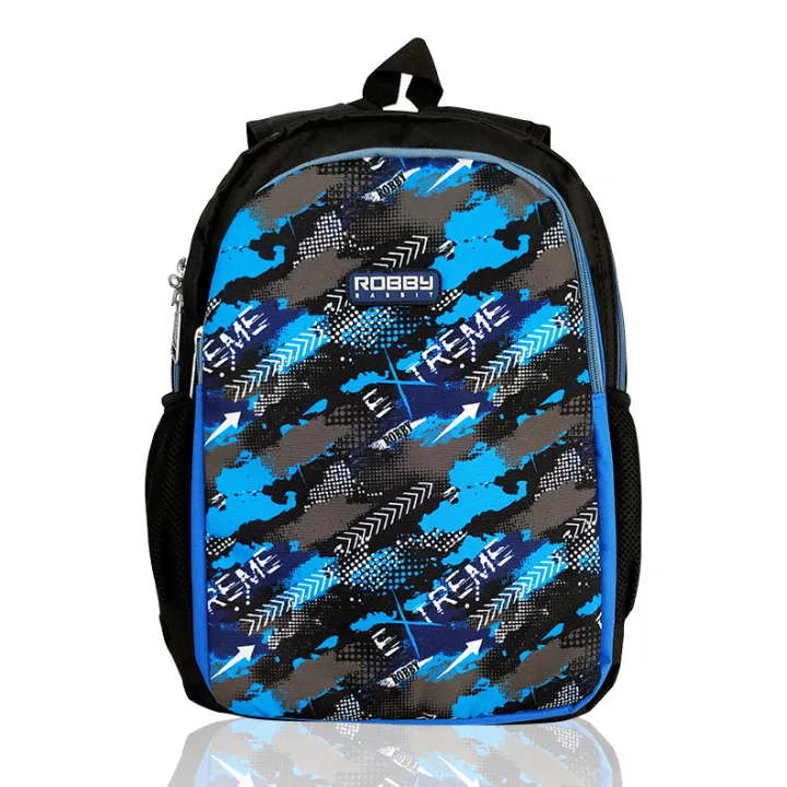 Robby Rabbit Duo Reversible Backpack 15" Blue | Lazada PH