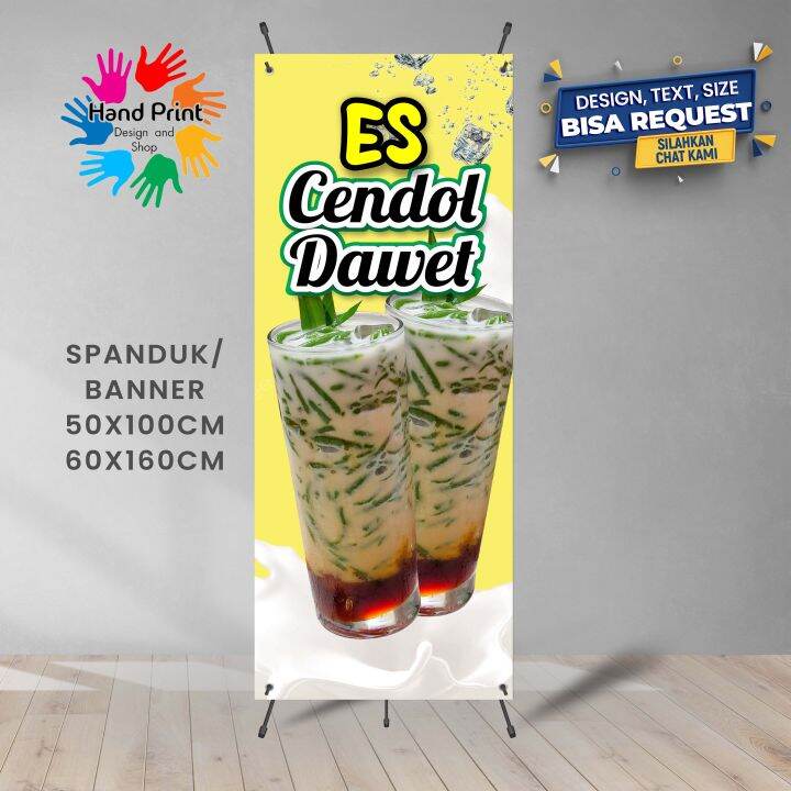 Spanduk Banner Es Dawet Es Cendol D Gratis Memesan Desain | Lazada ...