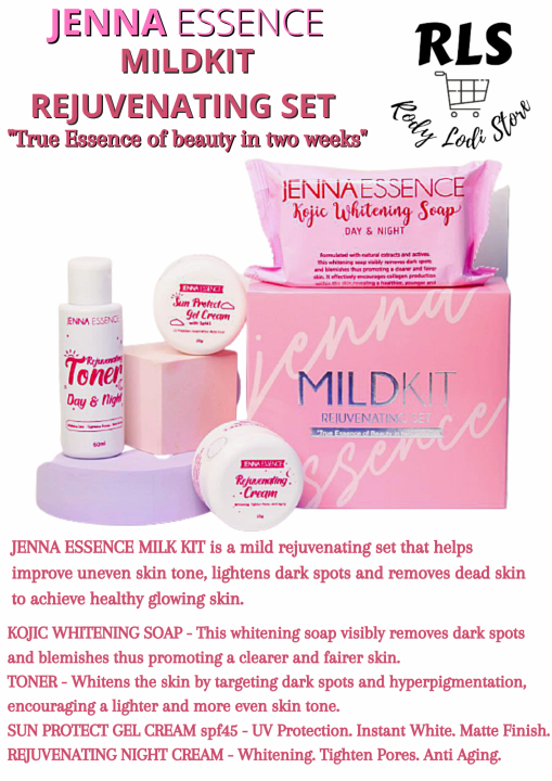 Jenna Essence Mild Kit Rejuvenating Set | COD - Onhand | Lazada PH