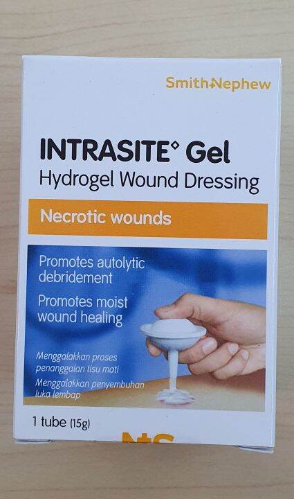 Smith & Nephew Intrasite Gel Hydrogel Wound Dressing 15g | Lazada