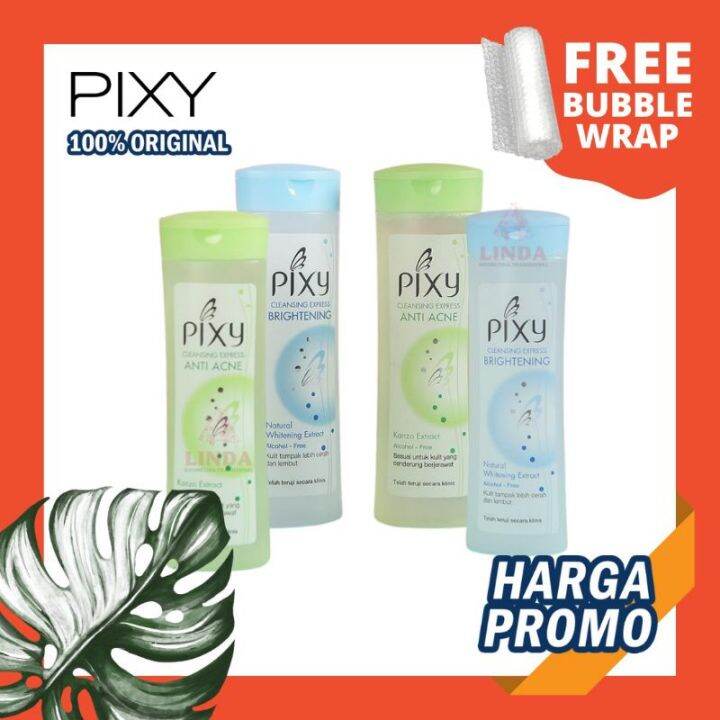Pixy Cleansing Exspres Brightening&Anti Acne 150 ml | Lazada Indonesia